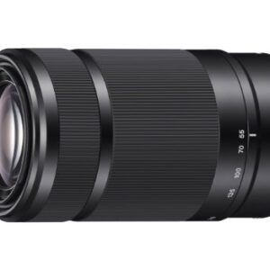 SONY E 55-210mm F4.5-6.3 Lens for SONY E-Mount Cameras (Black) (Renewed)