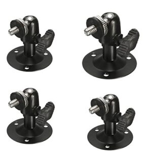 camera bracket mount pack of 4 metal outdoor/indoor use security bracket for oculus rift sensor cctv suvellicance system