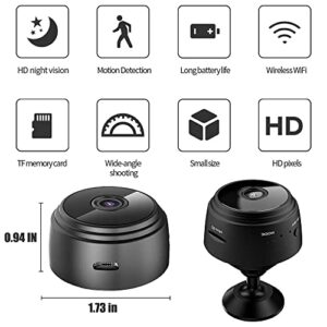 2023 Upgraded 1080P Home Security Camera Detector - Indoor Camera Home Security Camera Wireless WiFi Camera - Car Cameras for Surveillance