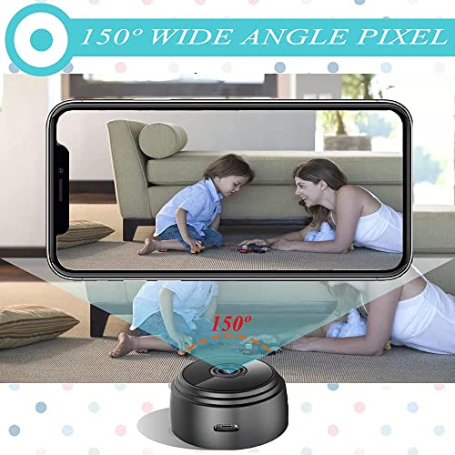 2023 Upgraded 1080P Home Security Camera Detector - Indoor Camera Home Security Camera Wireless WiFi Camera - Car Cameras for Surveillance