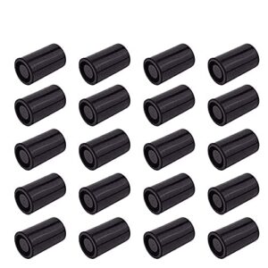 35mm caliber plastic film canisters -20pcs（black ）