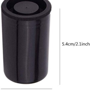 35mm Caliber Plastic Film Canisters -20pcs（Black ）