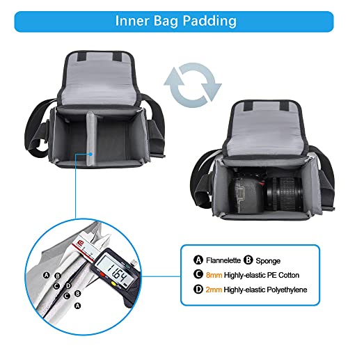 Cwatcun Carrying Camera Bag for Polaroid Box Camera,Camera Bag Case Compatible with Polaroid Originals OneStep+, Onestep 2, Now I-Type Instant, Polaroid 600 Film Camera.