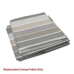 Garden Winds Replacement Canopy for Home Depot's Arrow Gazebo - Standard 350 - Stripe Stone