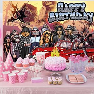 Homies Happy Birthday Backdrop, Cholo Themed Birthday Party Decorations Party Supplies Happy Birthday Banner Photography Background