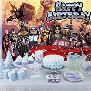 Homies Happy Birthday Backdrop, Cholo Themed Birthday Party Decorations Party Supplies Happy Birthday Banner Photography Background