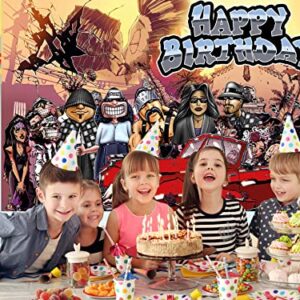 Homies Happy Birthday Backdrop, Cholo Themed Birthday Party Decorations Party Supplies Happy Birthday Banner Photography Background