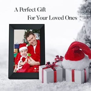 Digital Picture Frame, Dreamtimes 10.1 Inch WiFi Digital Photo Frame with 1280 * 800 HD Touchscreen, Auto Dim, Effortless One Minute Setup to Send Photos Via AiMOR App from Anywhere