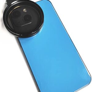 52mm Clip-on ND 2-400 Phone Camera Lens Filter, ND Filter for iPhone 14 13 12 11,Samsung BLU, Motorola, Xiaomi and Other Smart Phones