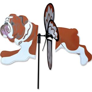 premier kites english bulldog petite garden wind spinner designs-17.25″ l