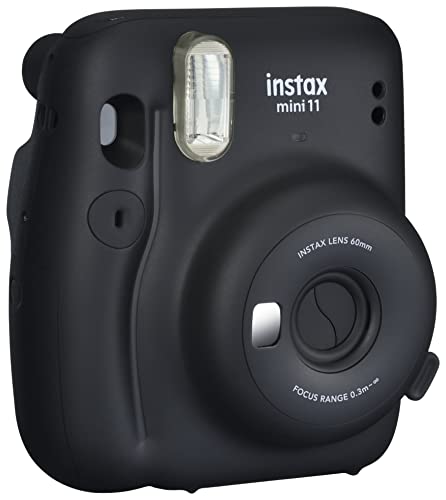 Fujifilm Instax Mini 11 Instant Camera, Charcoal Grey, 16654786