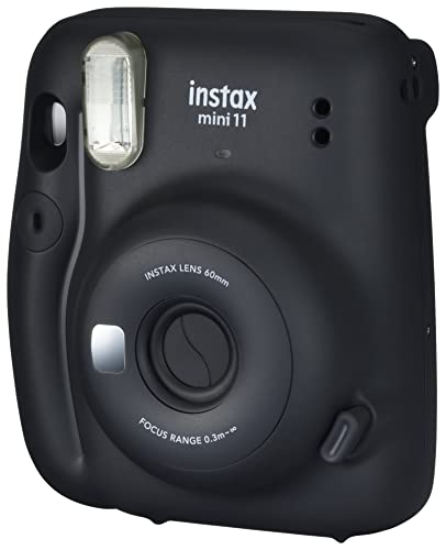 Fujifilm Instax Mini 11 Instant Camera, Charcoal Grey, 16654786