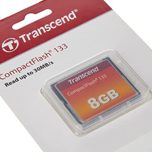 Transcend 8GB CompactFlash Memory Card 133x (TS8GCF133)