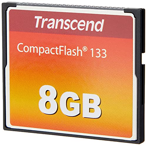 Transcend 8GB CompactFlash Memory Card 133x (TS8GCF133)