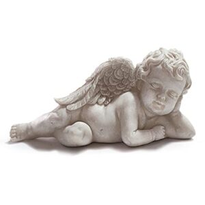 howfield sleeping angel baby resin angel statues for garden angel garden statues outdoor décor