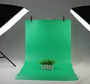 Meking PVC Backdrop 27x51inch (68x130cm) PVC Background Matte PVC Solid Color Photography Backdrop for Photo Video Photography Studio -9 in 1 kit