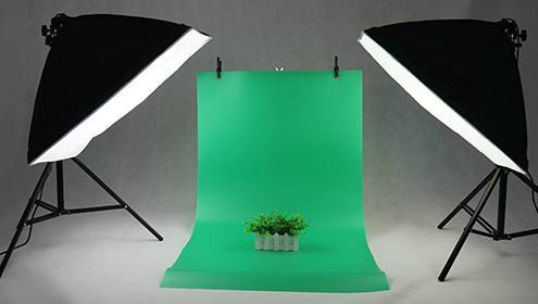 Meking PVC Backdrop 27x51inch (68x130cm) PVC Background Matte PVC Solid Color Photography Backdrop for Photo Video Photography Studio -9 in 1 kit