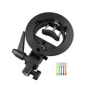 godox s-type bracket bowens s mount holder for speedlite flash snoot softbox honeycomb with usb light