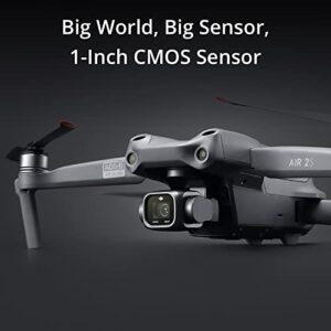 DJI Air 2S Fly More Combo, Drone with 3-Axis Gimbal Camera, 5.4K Video, 1-Inch CMOS Sensor, 4 Directions of Obstacle Sensing, 31 Mins Flight Time, 12km 1080p Video Transmission, Two Extra Batteries