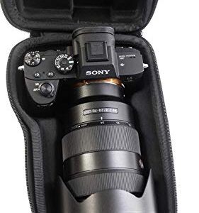 GoScope Alpha PRO CASE - Hard case Compatible with Sony A7S II, A7R II, A7 III, A7R III, A7R IV, a7S III, A9, A9II, A1 (Alpha 1) -Fits Camera Body w/ Lens Sizes 10mm to 136mm - FITS Camera & Lens