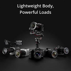 DJI RS 3 Pro Combo, 3-Axis Gimbal Stabilizer for DSLR and Cinema Cameras Canon/Sony/Panasonic/Nikon/Fujifilm/BMPCC, Automated Axis Locks, Carbon Fiber Arms, Includes Ronin Image Transmitter and More