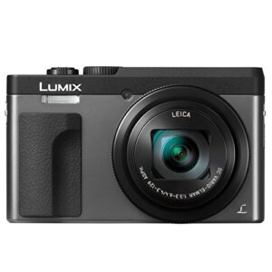 panasonic lumix dc-zs70s, 20.3 megapixel, 4k digital camera, touch enabled 3-inch 180 degree flip-front display, 30x leica dc vario-elmar lens, wifi (silver)