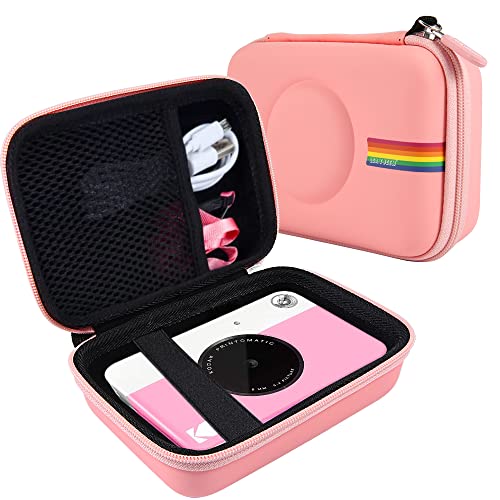 Leayjeen Kids Camera Case Compatible with Kodak Printomatic Digital Instant Print Camera(Case Only) (Pink)