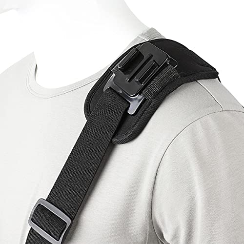 PellKing Single Shoulder Strap Mount Compatible for GoPro AKASO or Other Action Cameras