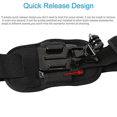 PellKing Single Shoulder Strap Mount Compatible for GoPro AKASO or Other Action Cameras