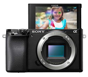 sony alpha a6100 mirrorless camera