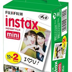 Fujifilm Instax Mini 11 Instant Camera with Case, 60 Fuji Films, Decoration Stickers, Frames, Photo Album and More Accessory kit (Sky Blue)