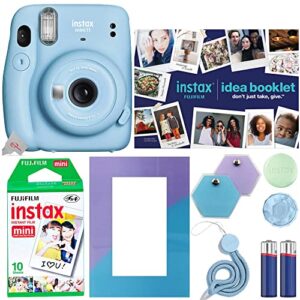 fujifilm instax mini 11 2021 bundle – blue