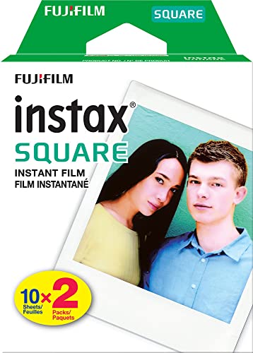 Fujifilm Instax Square SQ1 Instant Camera Starter Bundle with Film and Case (Terracotta Orange) (3 Items)