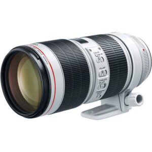 Canon EF 70-200mm f/2.8L is III USM Lens #3044C002 Starter Bundle with Tulip Hood Lens, UV Filter, Cleaning Pen, Blower, Microfiber Cloth and Cleaning Kit