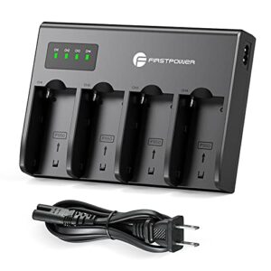 firstpower 4-channel fast charger for sony np-f550 np-f570 np-f750 np-f770 np-f930 np-f950 np-f960 np-f970 camera battery