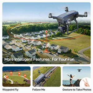 Bwine F7GB2 Drones with Camera for Adults 4K for Night Version, 9800ft Transmission range, 3-Axis Gimbal, 2 Batteries 50 Min Flight Time, GPS Auto Return, Follow Me, Waypoints, Level 6 Wind Resistance