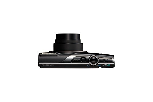 Canon PowerShot ELPH 360 Digital Camera w/ 12x Optical Zoom and Image Stabilization - Wi-Fi & NFC Enabled (Black)