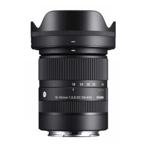 sigma 18-50mm f/2.8 dc dn contemporary lens for fujifilm x