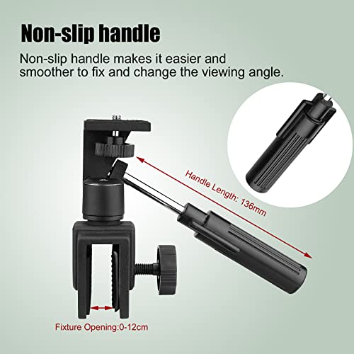 SVBONY SV126 Car Window Mount Adjustable Vehicle Clamp Mount Compact for Spotting Scope Monocular Binocular Telescope SLR Camera with Mounting Thread