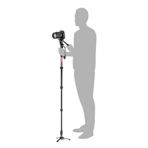 Manfrotto Element MII Video Monopod with Live Fluid Head