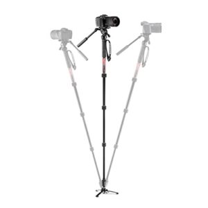 Manfrotto Element MII Video Monopod with Live Fluid Head