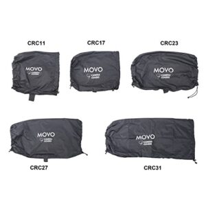 Movo CRC31 Storm Raincover Protector for DSLR Cameras, Lenses, Photographic Equipment (XL Size: 31 x 14.5)