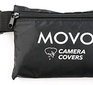 Movo CRC31 Storm Raincover Protector for DSLR Cameras, Lenses, Photographic Equipment (XL Size: 31 x 14.5)