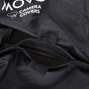 Movo CRC31 Storm Raincover Protector for DSLR Cameras, Lenses, Photographic Equipment (XL Size: 31 x 14.5)