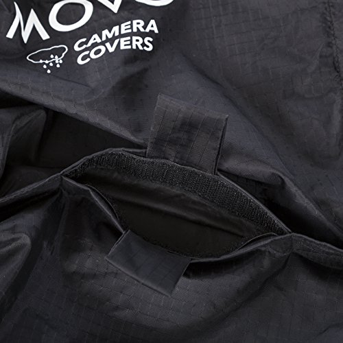 Movo CRC31 Storm Raincover Protector for DSLR Cameras, Lenses, Photographic Equipment (XL Size: 31 x 14.5)