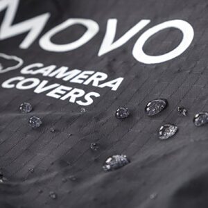 Movo CRC31 Storm Raincover Protector for DSLR Cameras, Lenses, Photographic Equipment (XL Size: 31 x 14.5)