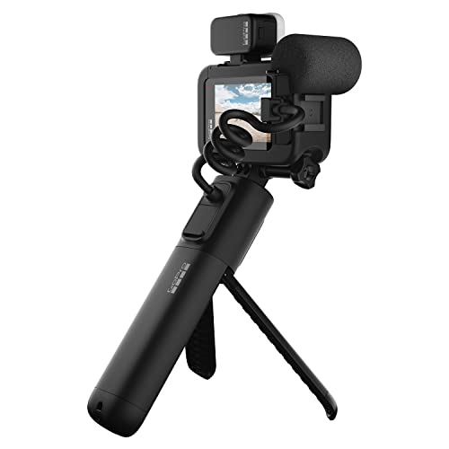 GoPro HERO11 Black Creator Edition - Includes HERO11 , Volta (Battery Grip, Tripod, Remote), Media Mod, Light Mod, Enduro Battery, and Carrying Case