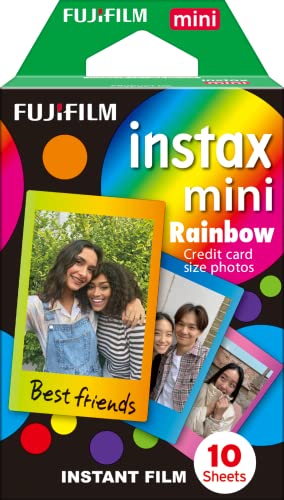 Fujifilm Instax Mini Rainbow Instant Film [International Version]