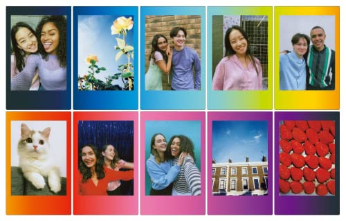 Fujifilm Instax Mini Rainbow Instant Film [International Version]