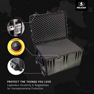 Pelican 1660 Case With Foam (Black)